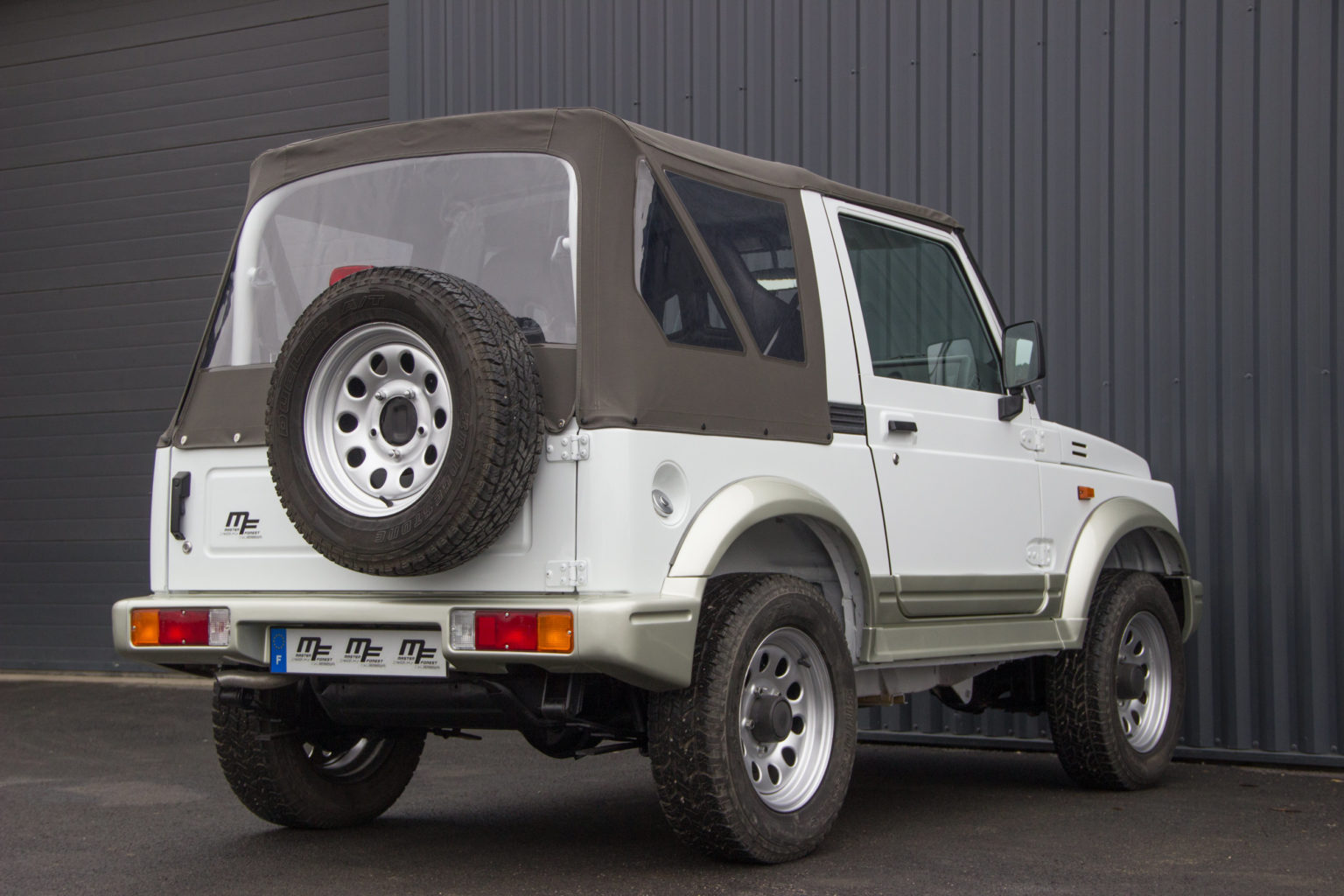 Suzuki Samurai White Diesel - MASTERFOREST