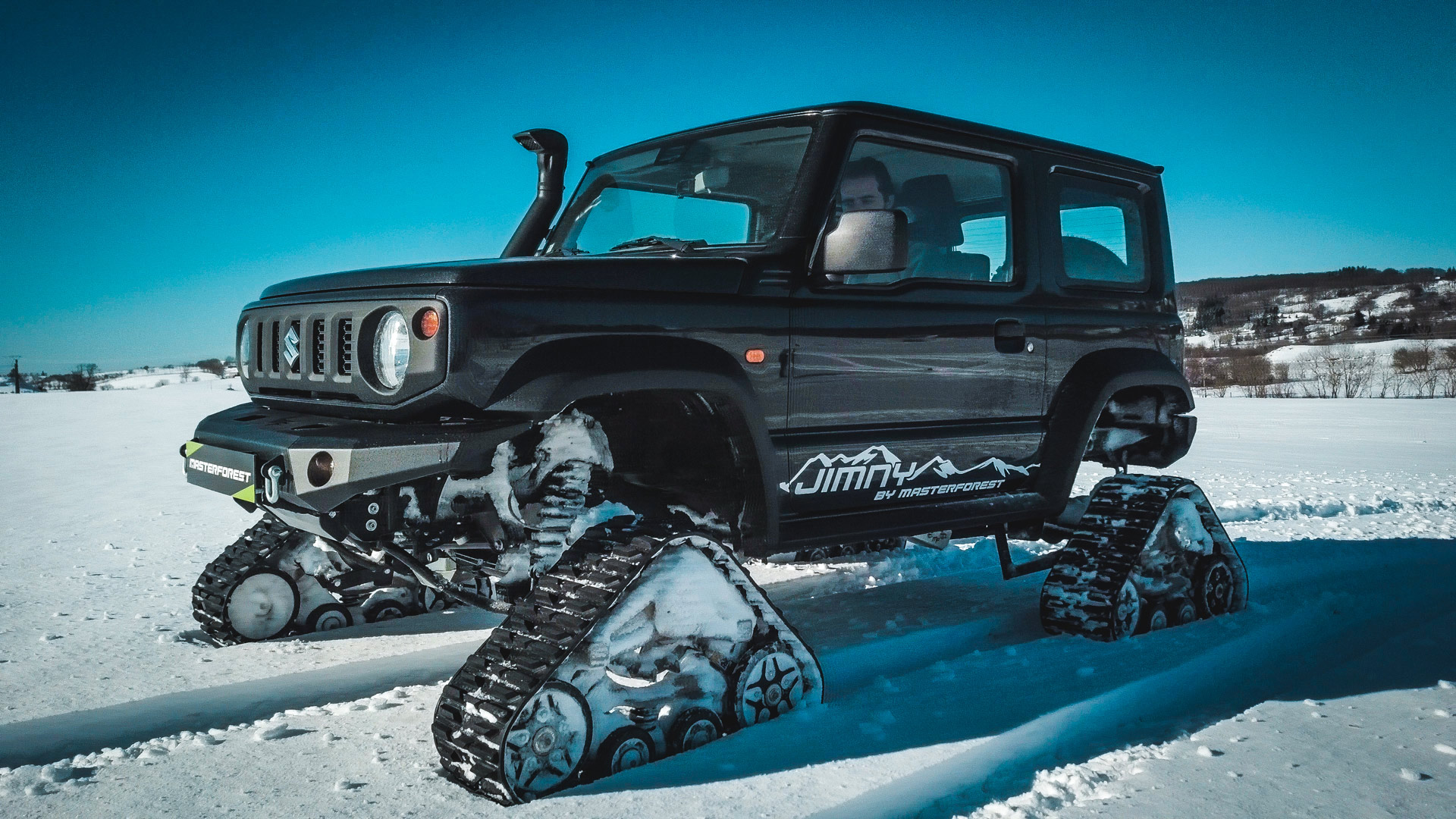 4x4 Suzuki Jimny MF Black Tracks - MASTERFOREST