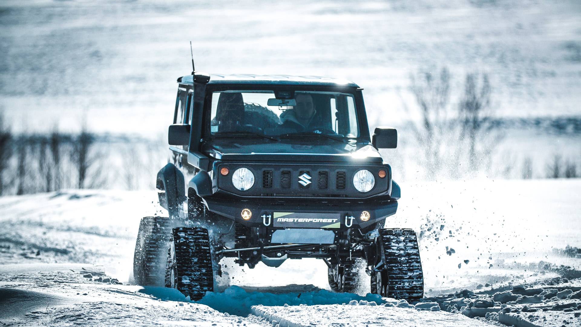 4x4 Suzuki Jimny MF Black Tracks - MASTERFOREST